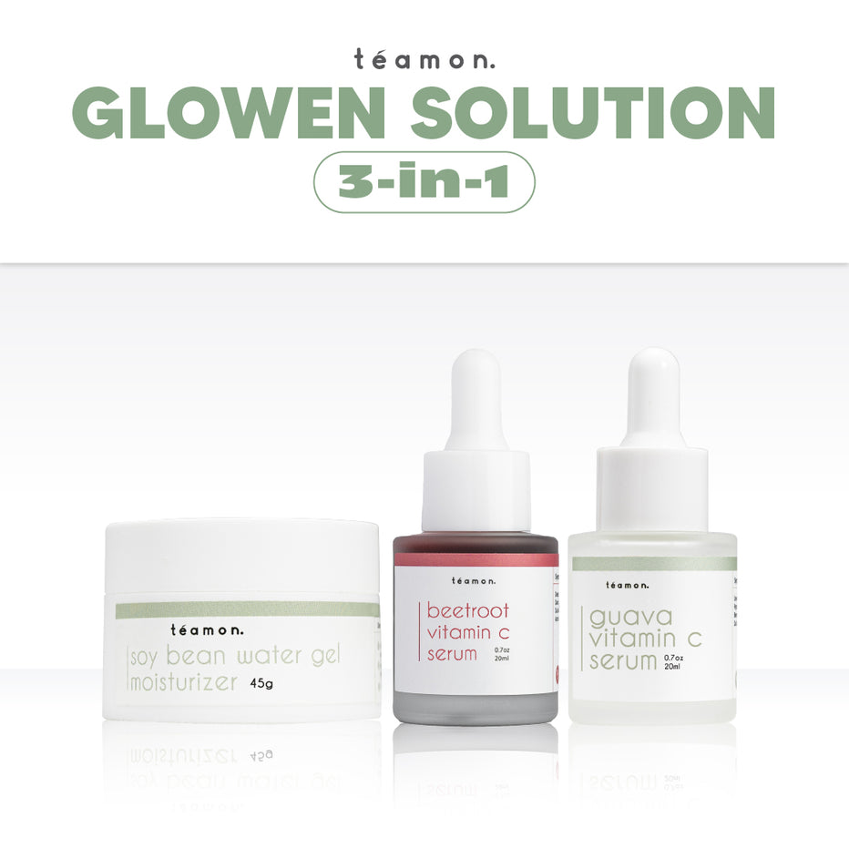 Teamon Glowen Solution Set (1 Month) | Brightening & Scar Care – Teamon ...